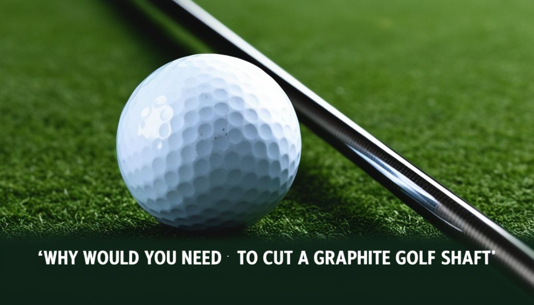 How To Cut Graphite Golf Shaft - Complete Process